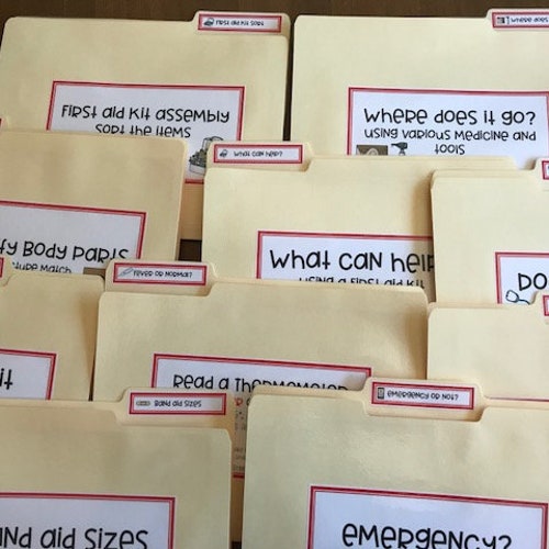 Grocery Store Life Skill File Folders for Special Education - Etsy