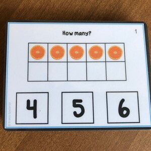 Counting up to 10 Visual Task Cards (autism and Special Education) 2 ...