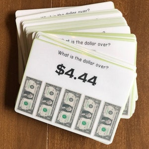 Next Dollar up - Money Math Task Cards for Special Education - Etsy