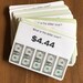 Next Dollar up Money Math Task Cards for Special Education - Etsy