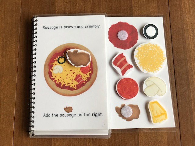 Food Adapted Books Following Directions left / Right and - Etsy