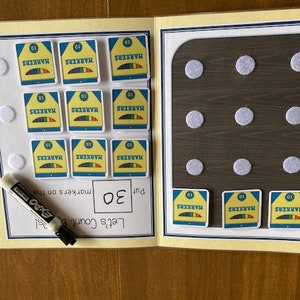 Counting File Folders for Special Education 9 Pk - Etsy