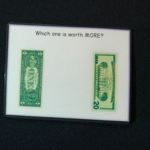 Which One is Worth More? Money Math Task Cards (special Education) - Etsy