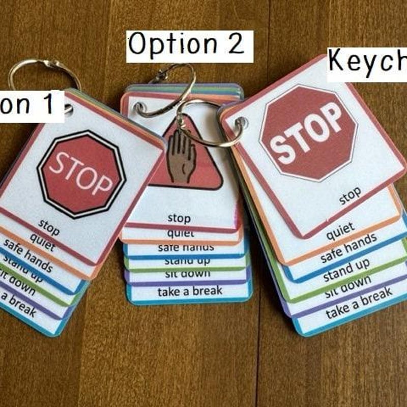 Special Education Visual Lanyard - Etsy