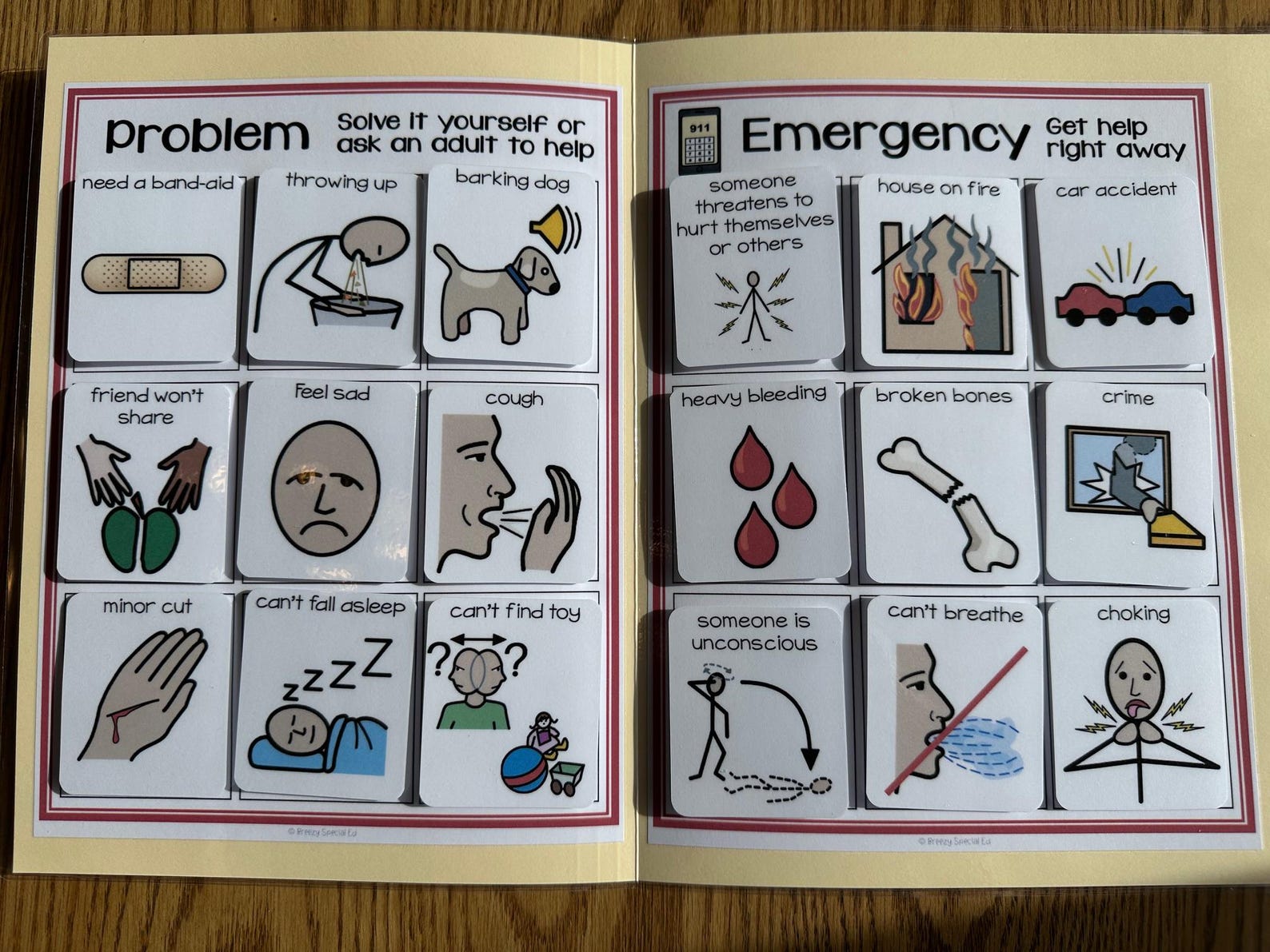 First Aid Life Skill File Folders for Special Education (10 Pk) - Etsy