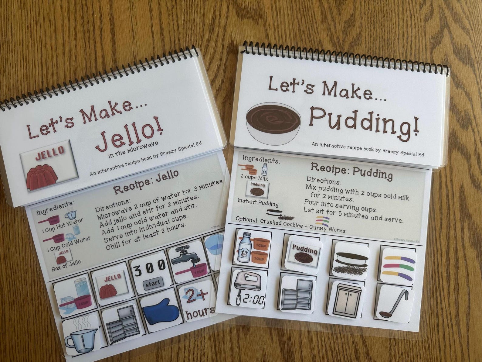 Interactive Cooking/visual Recipes for Pudding and Jello - Etsy