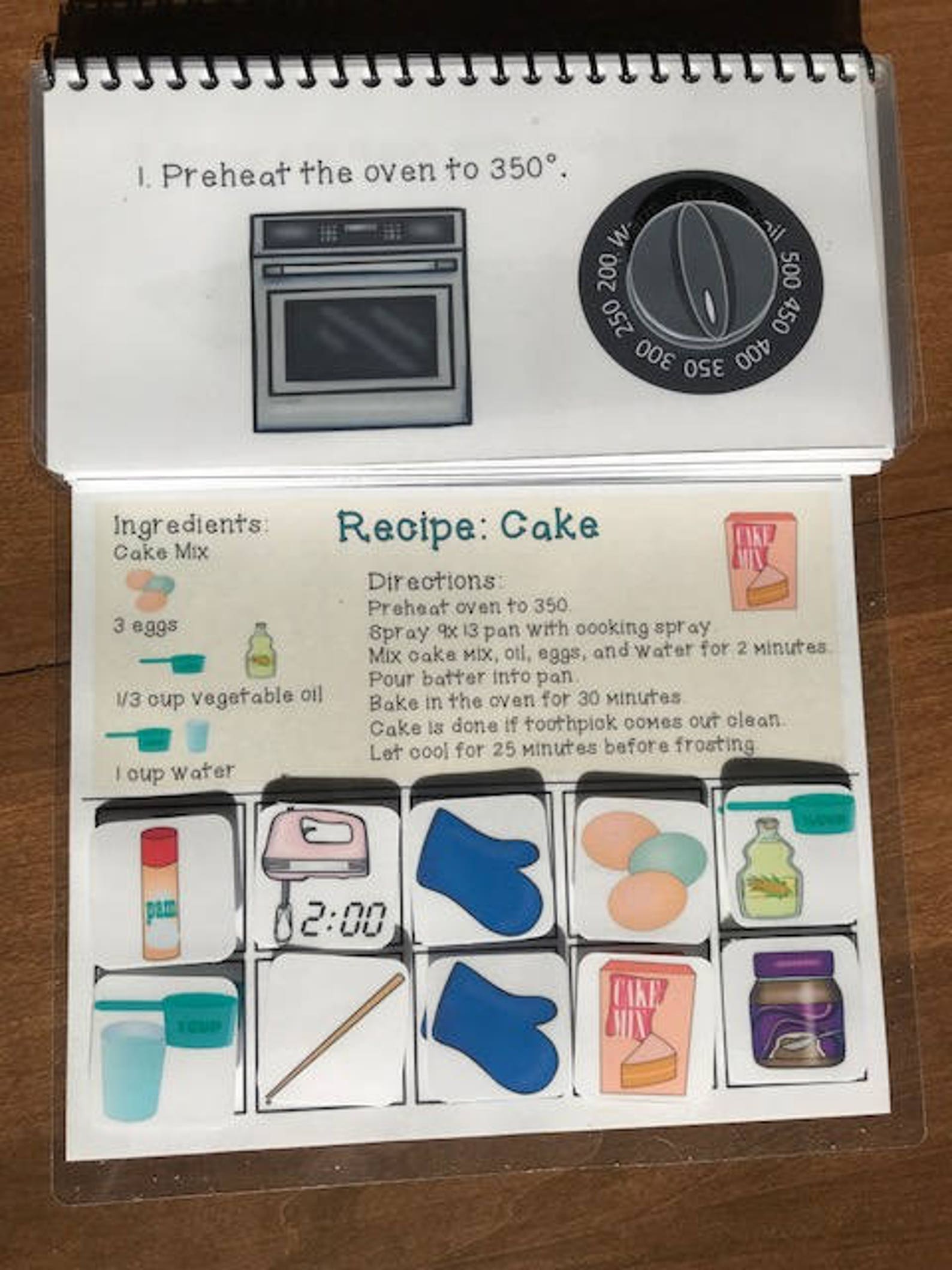 Interactive Cooking Lesson Cake/cupcake - Etsy
