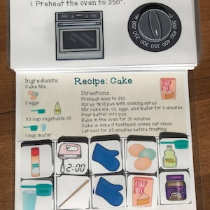 Interactive Cooking Lesson - Cake/cupcake - Etsy