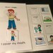 Germs and Washing Hands Interactive/adapted Books for Special Ed - Etsy