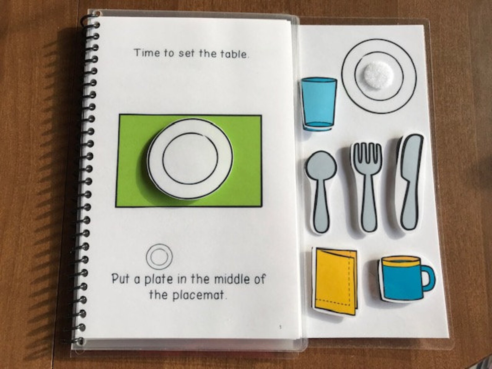 Food Adapted Books Following Directions left / Right and - Etsy