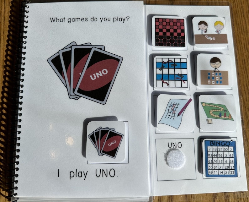 Sports and Games Sentence Starter Adapted Books (I Play) - Etsy