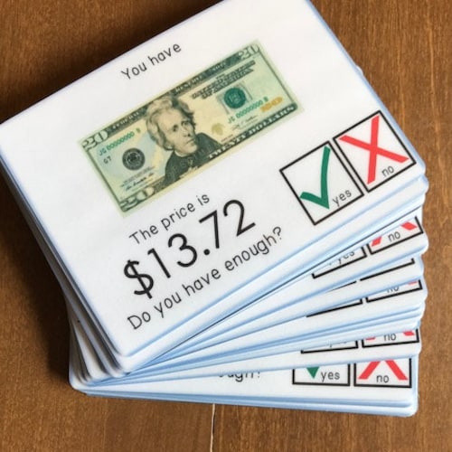 Do You Have Enough Money Level 2 Money Math Task Cards for - Etsy