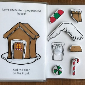 Christmas Adapted Books Following Directions + Sequencing for Special ...