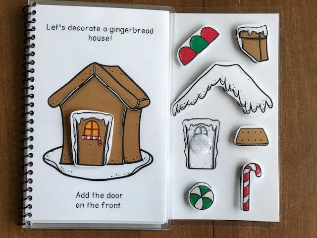 Christmas Adapted Books Following Directions Sequencing for | Etsy