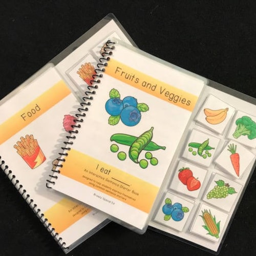 Sensory and Colors Sentence Starter Adapted Books I Want - Etsy