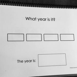 NEW!!! Morning Meeting Calendar Time Book and File Folder for Special ...