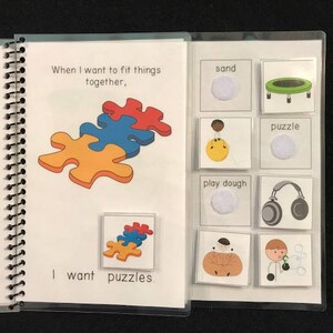 Sensory and Colors Sentence Starter Adapted Books (I Want) - Etsy