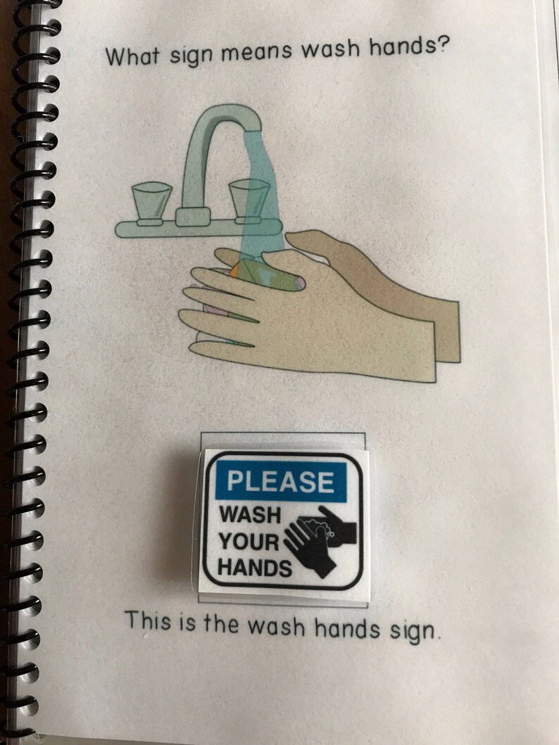 Community Signs Adapted Books for Life Skill Special Education | Etsy