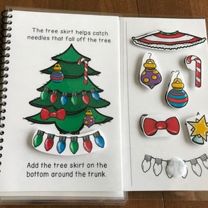 Christmas Adapted Books Following Directions + Sequencing for Special ...