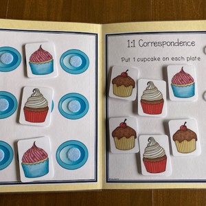 Counting File Folders for Special Education 9 Pk - Etsy