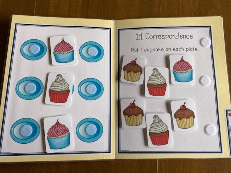 Counting File Folders for Special Education 9 Pk | Etsy