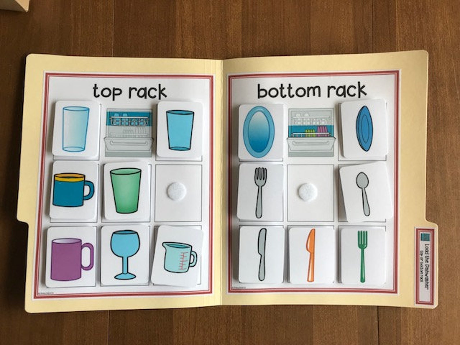 Special Education Kitchen / Cooking Life Skill File Folders | Etsy