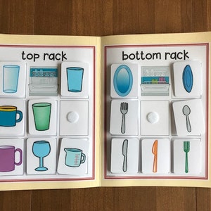 Special Education Kitchen / Cooking Life Skill File Folders - Set #2 ...