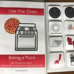 Cooking How to Books (microwave and Oven) Interactive/adapted for ...