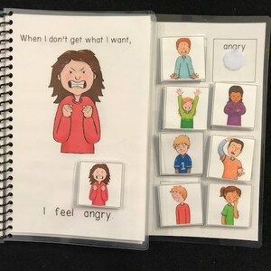Feelings Adapted Books for Special Education / Autism - Etsy