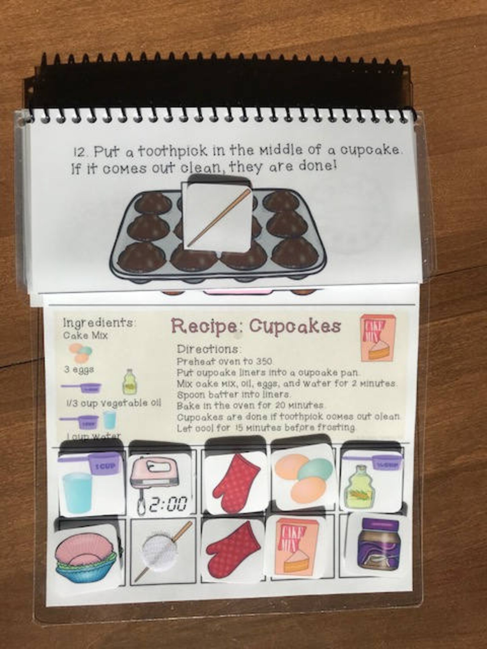 Interactive Cooking Lesson Cake/cupcake - Etsy