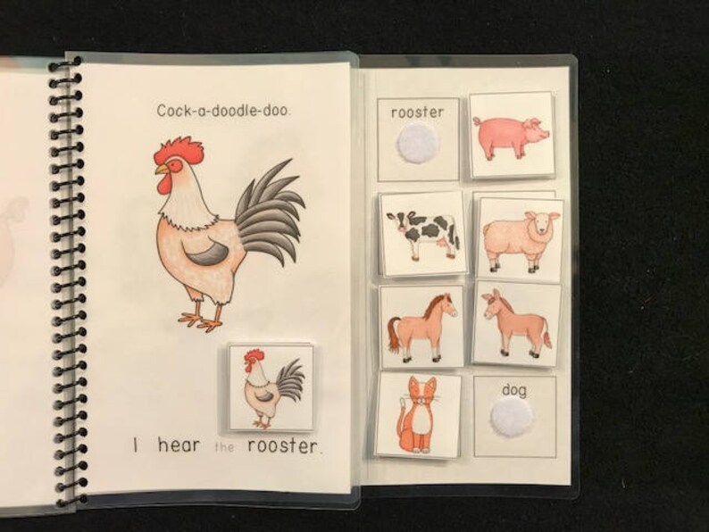 Farm Animals and Musical Instruments Sentence Starter Adapted - Etsy