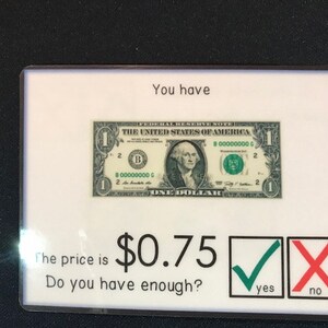 Do You Have Enough Money? Level 2 - Money Math Task Cards for Special ...