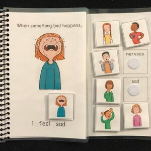 Feelings Adapted Books for Special Education / Autism - Etsy