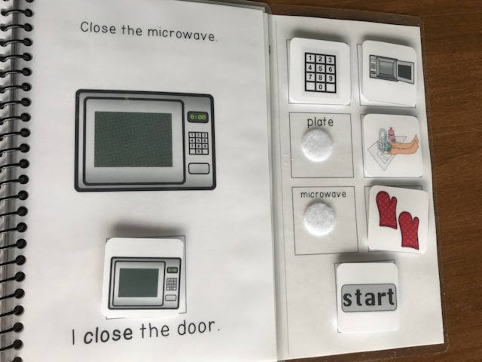 Cooking How to Books (microwave and Oven) Interactive/adapted for ...
