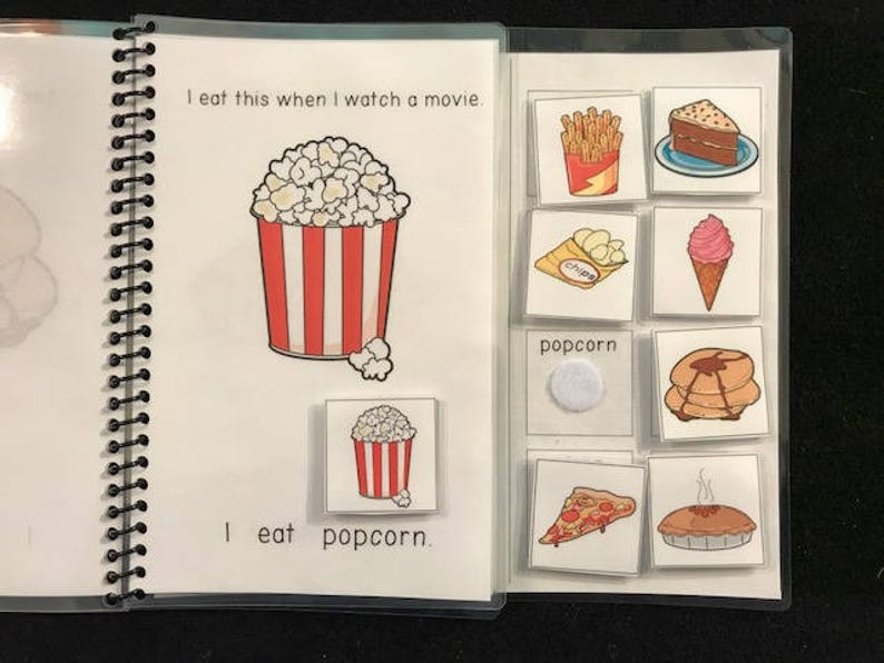 Fruits and Veggies and Food Sentence Starter Adapted Books I | Etsy