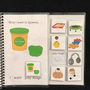 Sensory and Colors Sentence Starter Adapted Books (I Want) - Etsy