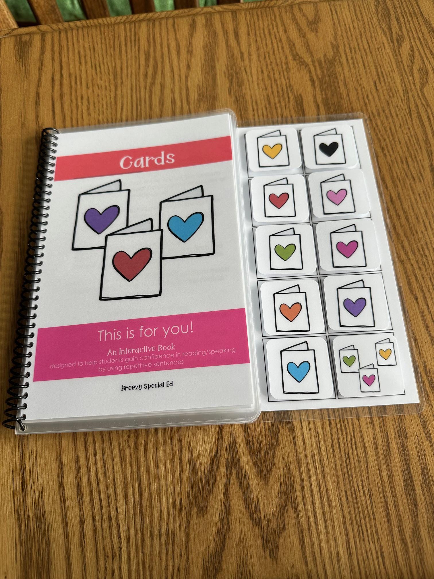 Valentine's Day Interactive Adapted Books: Life Skills Readers - Etsy