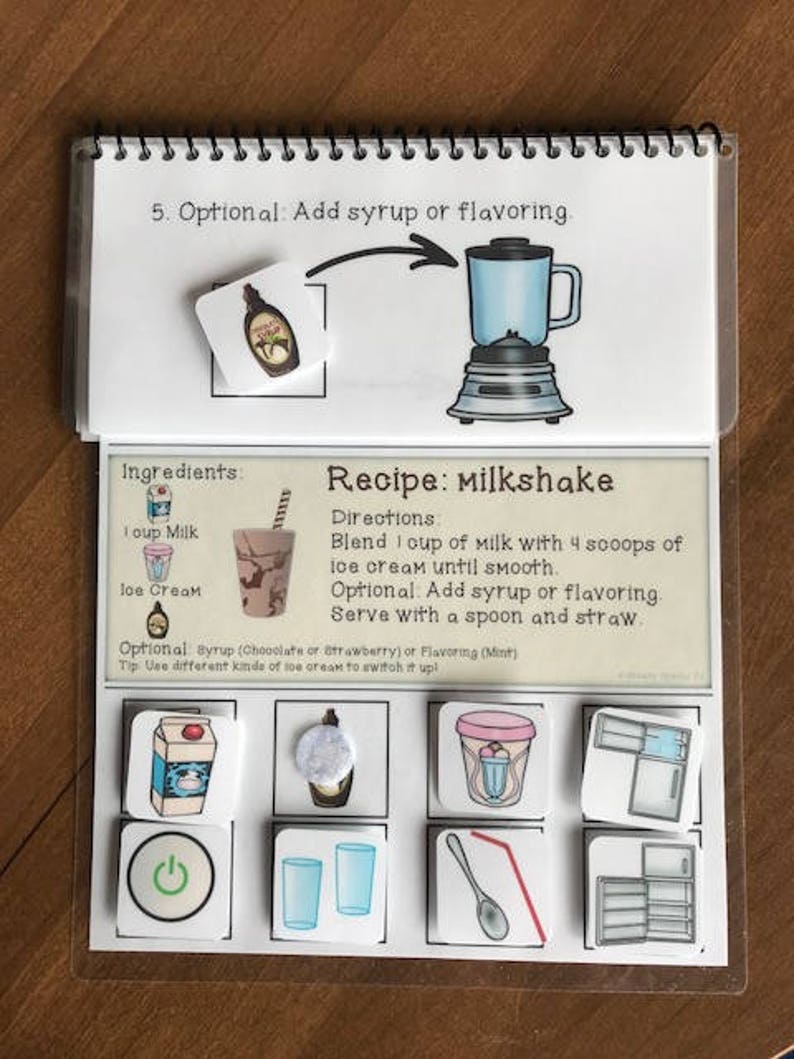 Interactive Cooking Lessons - Smoothie/milkshake - Etsy