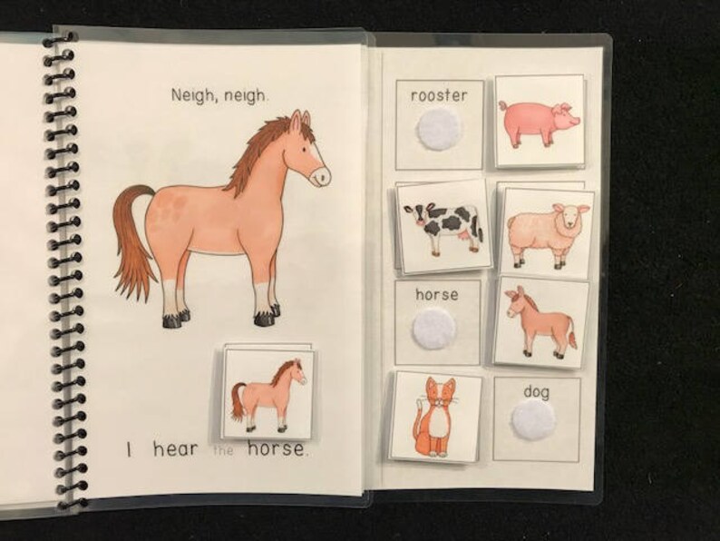 Zoo and Farm Animals Sentence Starter Books - Etsy