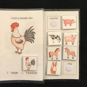 Zoo and Farm Animals Sentence Starter Books - Etsy