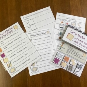Visual Recipes for Peanut Butter and Jelly Sandwich and More! Special ...