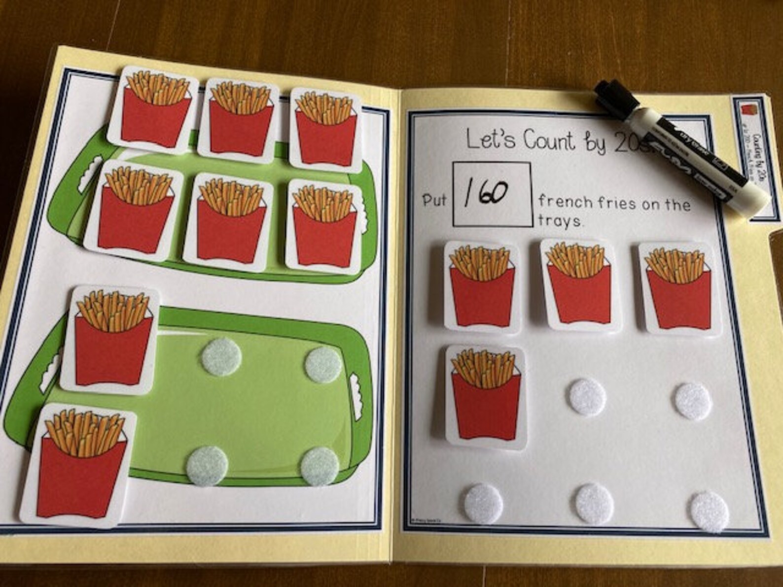 Counting File Folders for Special Education 9 Pk | Etsy