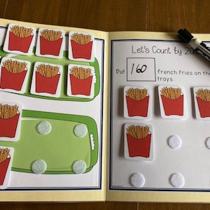 Counting File Folders for Special Education 9 Pk - Etsy