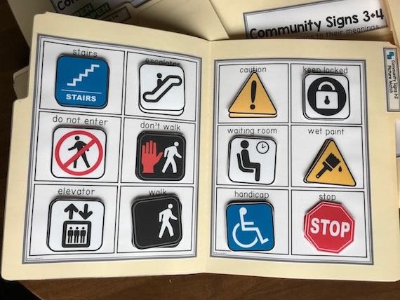 Community Safety Signs And Symbols