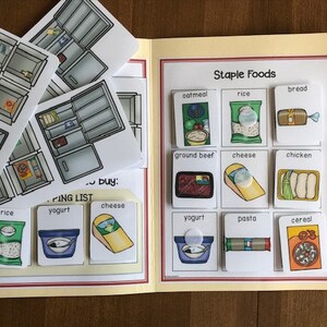 Special Education Kitchen / Cooking Life Skill File Folders - Set #2 ...