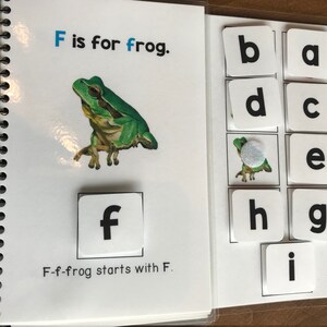Alphabet Review Adapted/interactive Books (3pk) - Etsy
