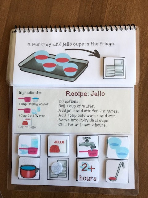 Interactive Cooking/visual Recipes for Pudding and Jello - Etsy
