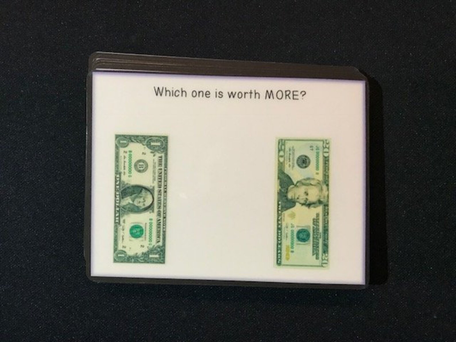 Which One is Worth More? Money Math Task Cards (special Education) - Etsy