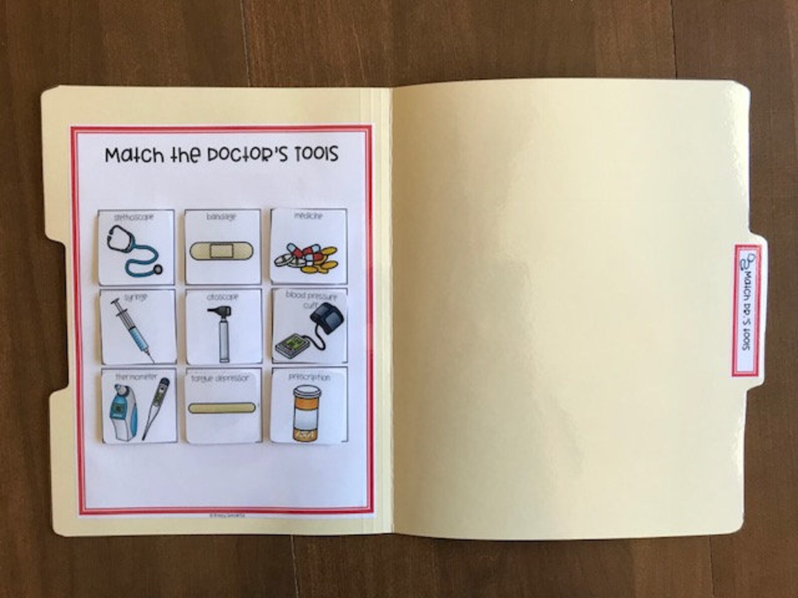 First Aid Life Skill File Folders for Special Education 10 - Etsy