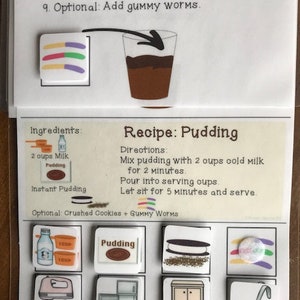 Interactive Cooking/visual Recipes for Pudding and Jello - Etsy